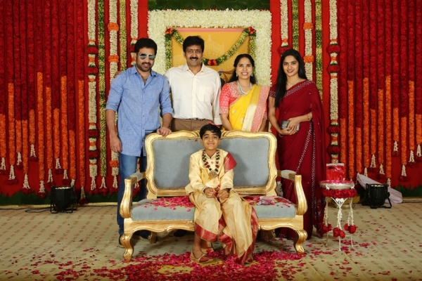 Celebs Attended Vadde Navin Son's Dhoti Function Photos