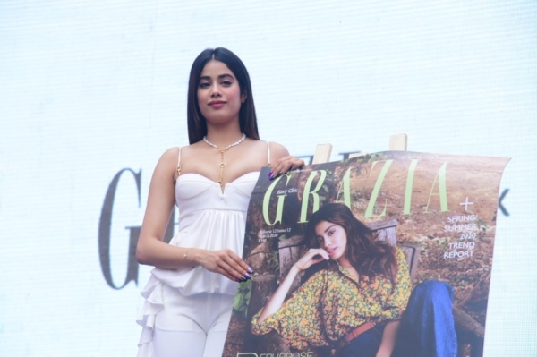 Janhvi Kapoor Unveil Grazia Magazine Cover March 2020 Photos