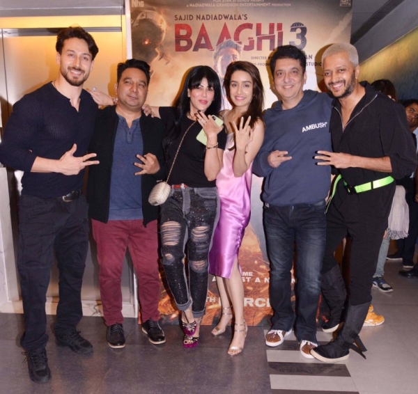 Baaghi 3 Movie Special Screening