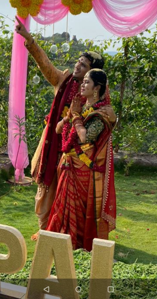 Actor Nikhil Siddharth And Pallavi Marriage Photos