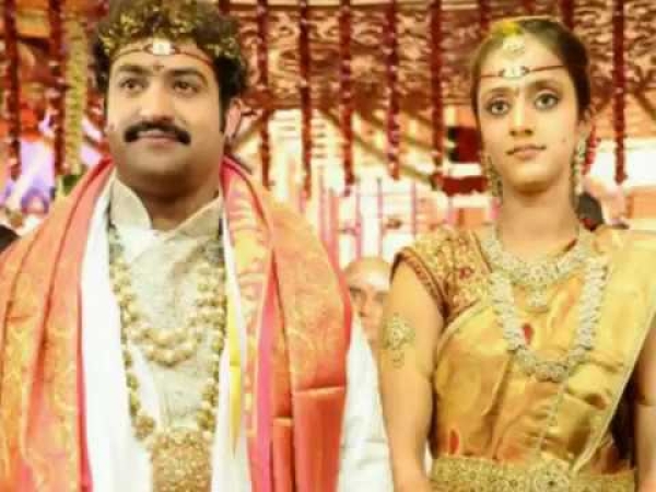 Jr NTR and Lakshmi Pranathi Wedding Anniversary Special Photos