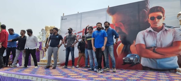 Yuvaratna Movie Promotion Across Karnataka Photos - FilmiBeat