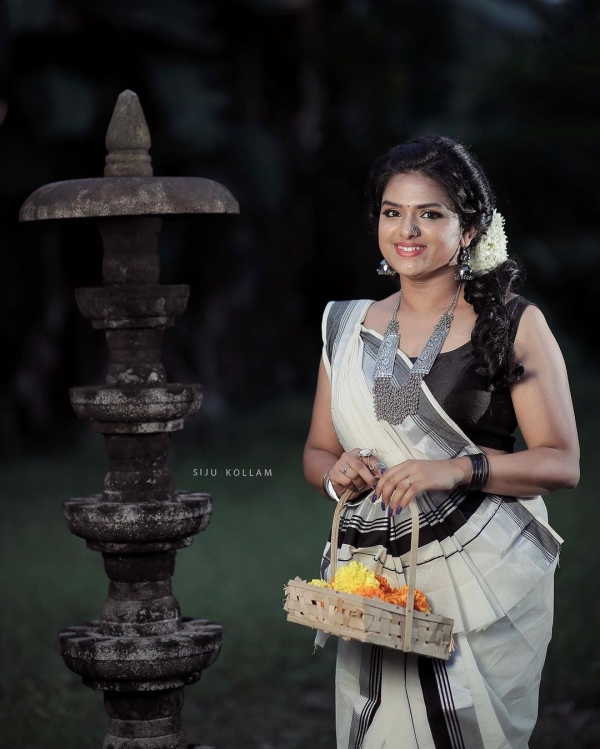 TV Actress Lekshmi Pramod's Stunning Looks | തനി മലയാളി പെണ്ണായി ...