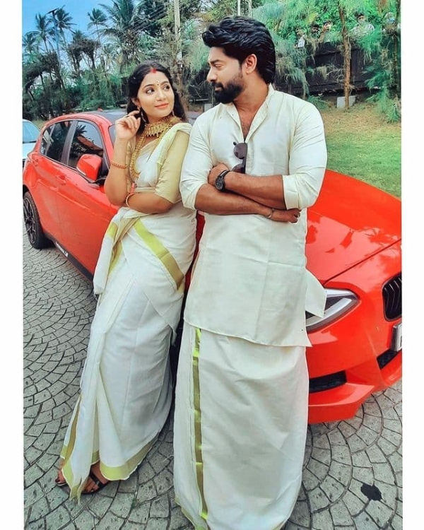 koodevide fame bipin jose And Ansitha Latest photoshoot Went Viral ...