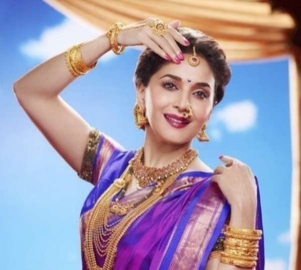 Madhuri Dixit Mesmerizes As 'Marathi Mulgi' In These Pictures