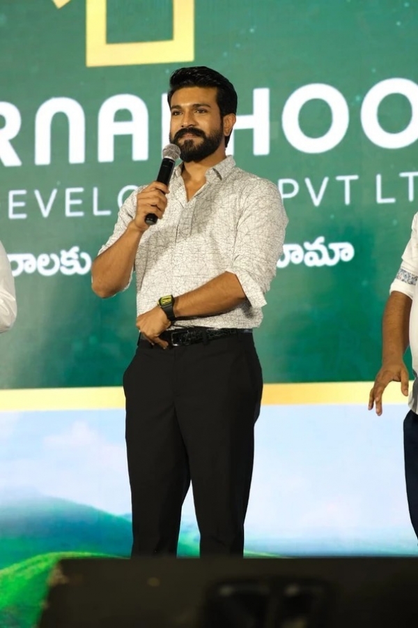 Suvarnabhoomi : రామ్ చరణ్ చేతుల మీద లోగో లాంచ్.. చూశారా? | ram charan ...