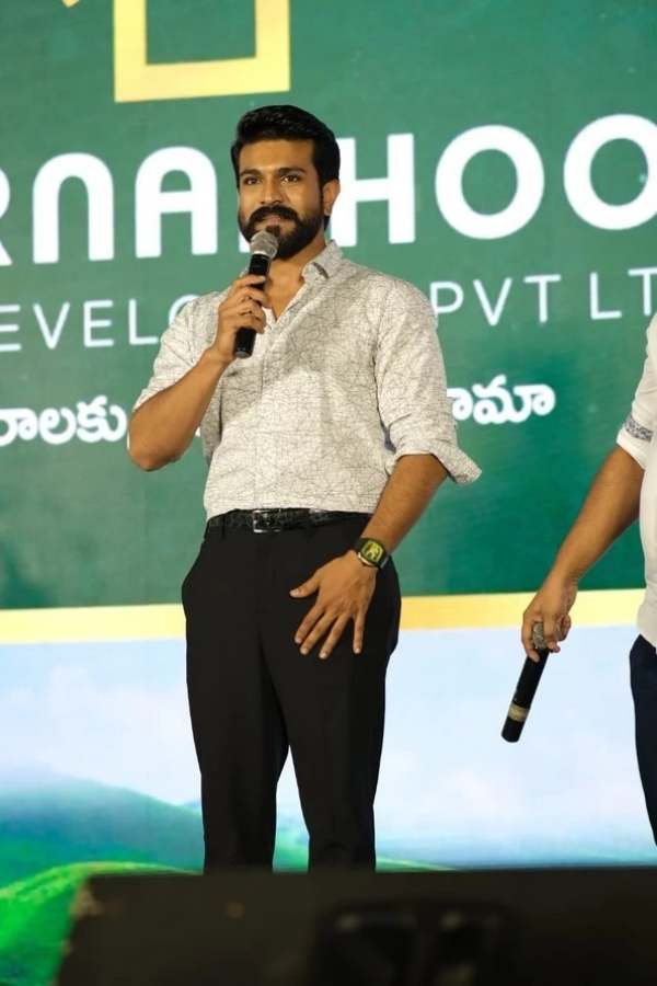 Suvarnabhoomi : రామ్ చరణ్ చేతుల మీద లోగో లాంచ్.. చూశారా? | ram charan ...
