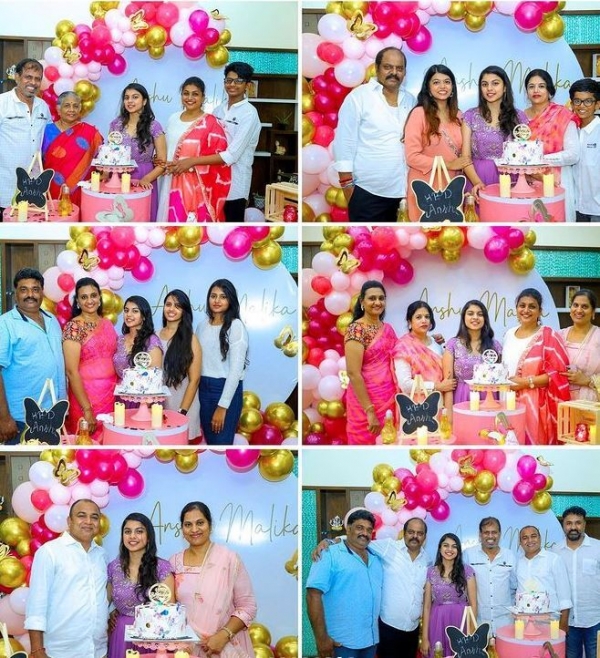 Anshumalika: ఘనంగా రోజా కూతురు అన్షుమాలిక పుట్టినరోజు వేడుక.. ఎవరెవరు ...