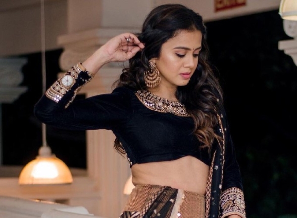 ಟ್ರೇಡಿಷನಲ್ ಲುಕ್‌ನಲ್ಲಿ ಅಪರೂಪಕ್ಕೆ ಪ್ರತ್ಯಕ್ಷವಾದ ಅಂಜನ ರಂಗನ್ | Anjana Rangan ...