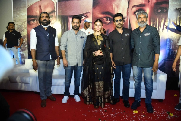 RRR Film Trailer Launch Press Meet Photos - FilmiBeat