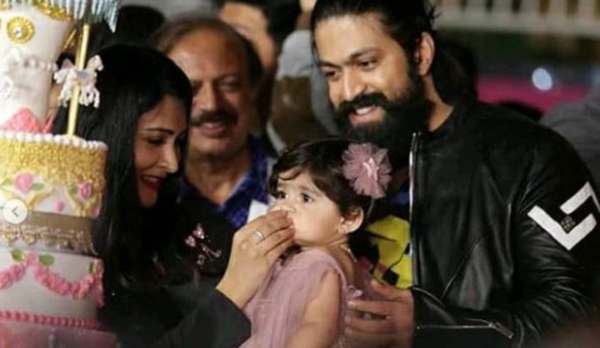 Yash Daughter Ayra 3rd Birthday Celebration Photos - FilmiBeat