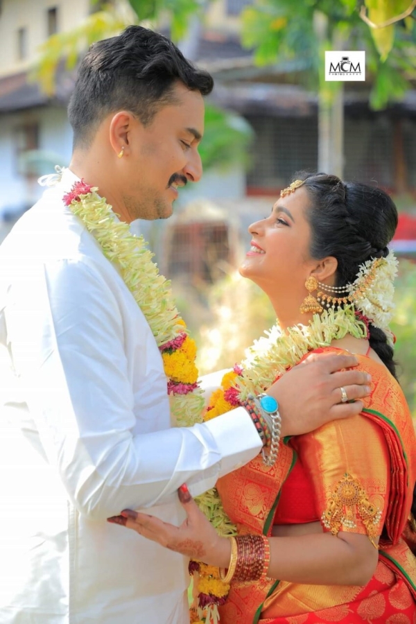 Actress Shubha Poonja ties the knot with Sumanth Billava