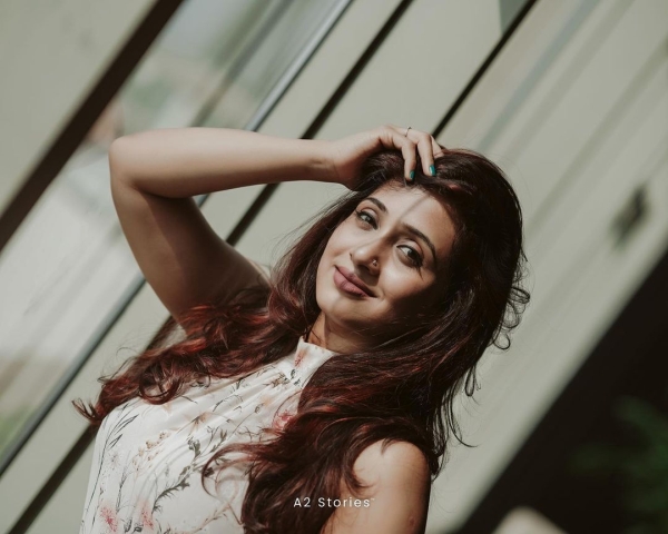 Actress-Anchor Poojitha Menon's Glamorous Photoshoot Stills ...