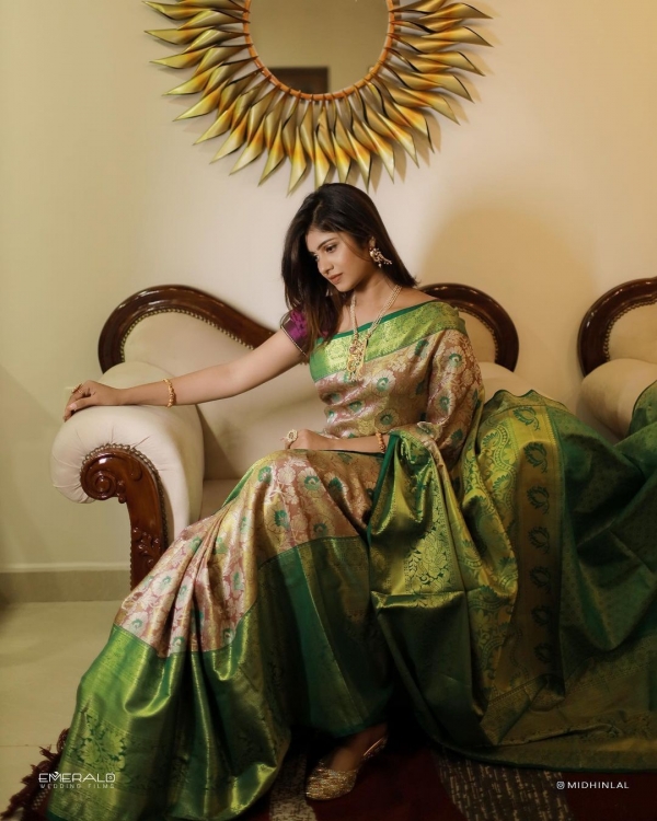 Serial Actress Ashwathy Ash Looking Gorgeous In Saree | സാരിയില് ...