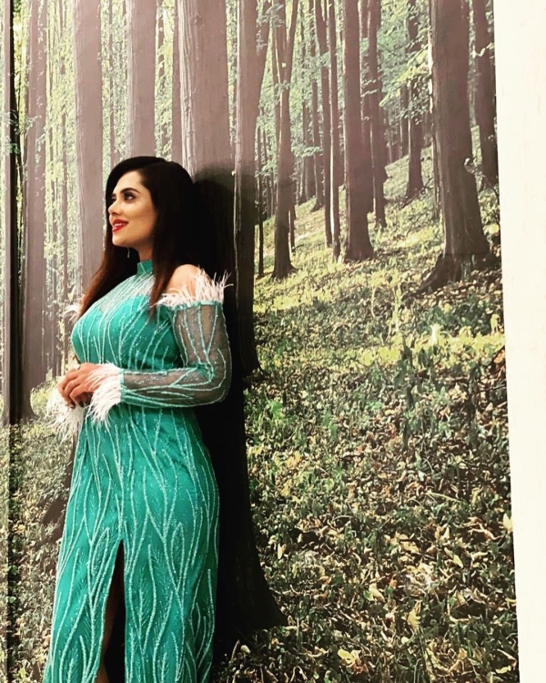 Actress Remya Panicker New Glamour Stills In Bodycon Gown, See More ...