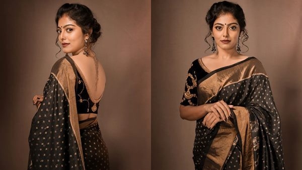 Mollywood Actress Merin Philip Looks Stunning in Saree | സാരിയി ...