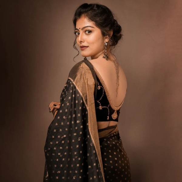 Mollywood Actress Merin Philip Looks Stunning in Saree | സാരിയി ...