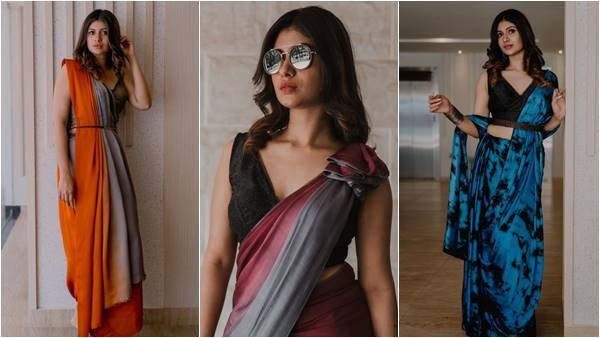 Serial Actress Ashwathy Ash New Stylish Look In Saree | 'സാരി ഇങ്ങനേയും ...