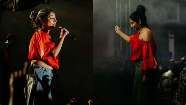 Singer Abhaya Hiranmayi New Stunning Performance Stills Viral | അതീവ ...