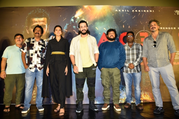Agent Movie Teaser Launch Event Stills