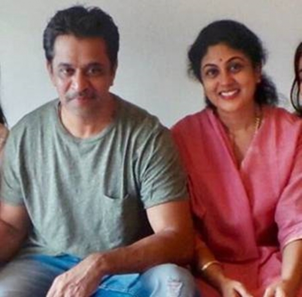 Arjun Sarja Birthday Special! Mudhalvan Actor And His Wife Niveditha’s ...