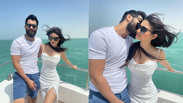 Mouni Roy Enjoys Vacation With Her Husband