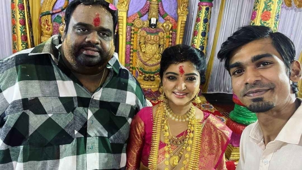 ನಟಿ ಮಹಾಲಕ್ಷ್ಮಿ- ರವೀಂದ್ರ ಮದುವೆ ಫೋಟೋಗಳು | Actress Mahalakshmi, Producer ...