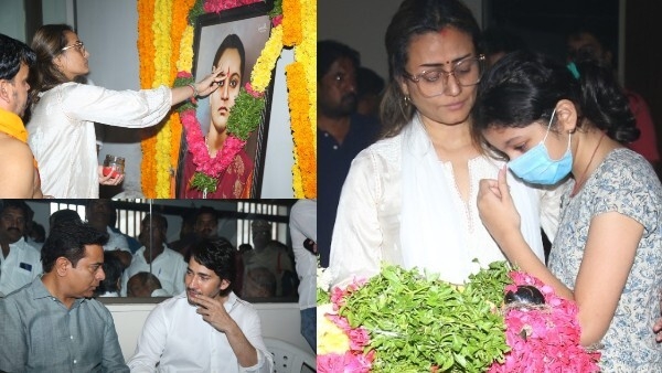 Celebs & Family Members Pays Final Respect to Mahesh's Babu Mother ...
