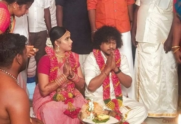 குக் வித் கோமாளி புகழுக்கு கல்யாணம் ஆகிடுச்சு.. மணப்பெண் பென்ஸியாவுடன் ...