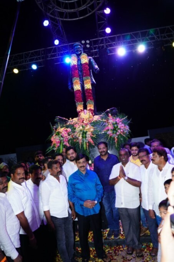 Dr.Puneeth Rajkumar Statue Unveiled In Ballari