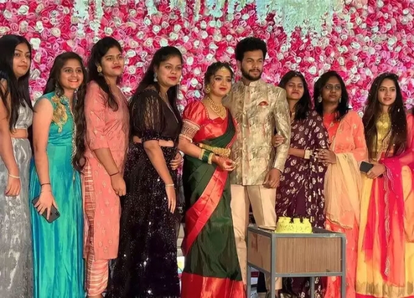 Gatti Mela Fame Actress Priya J Achar And Paru Actor Siddu Got Engaged ...