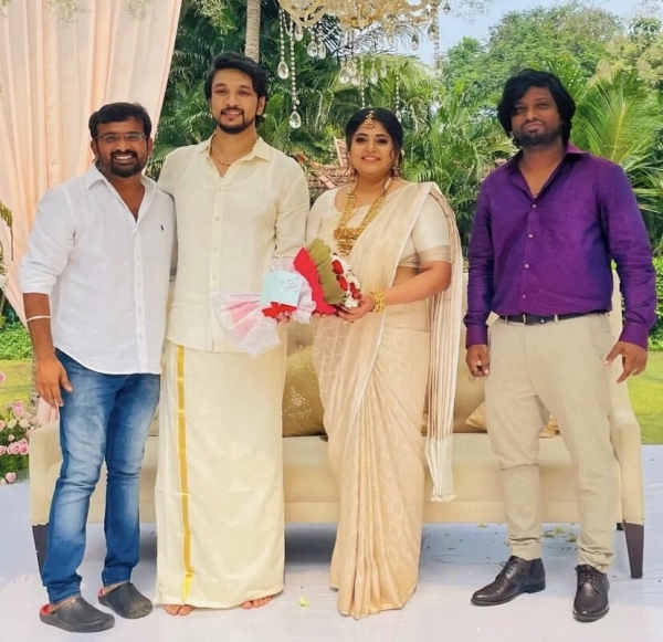 கெளதம் கார்த்திக் - மஞ்சிமா மோகன்.. திருமண புகைப்படங்கள்! | gautham karthick and manjima mohan ...