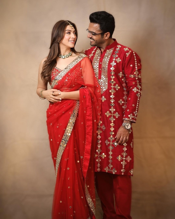 Hansika Motwani Shares New PICS From Pre-Wedding Festivities; Looks ...