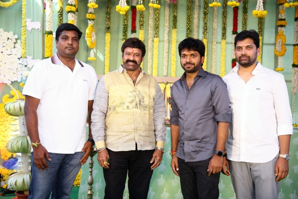 Nandamuri Balakrishna, Anil Ravipudi, Shine Screens #NBK108 Launched ...