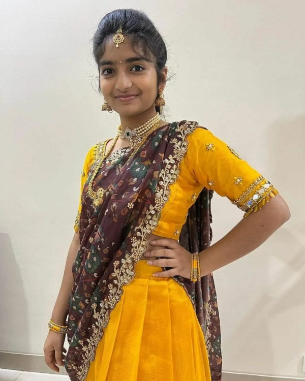 Sahithi Shekar: శేఖర్ మాస్టర్ కూతురు ఎంత క్యూట్ గా ఉందొ చూశారా ...