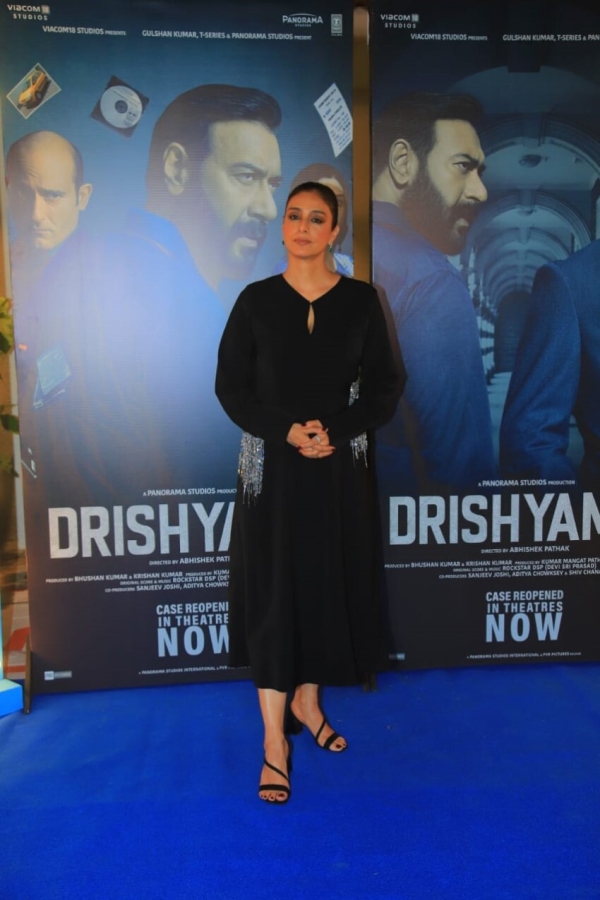 Tabu, Ajay Devgn, Shriya Saran and others at success bash of Drishyam 2