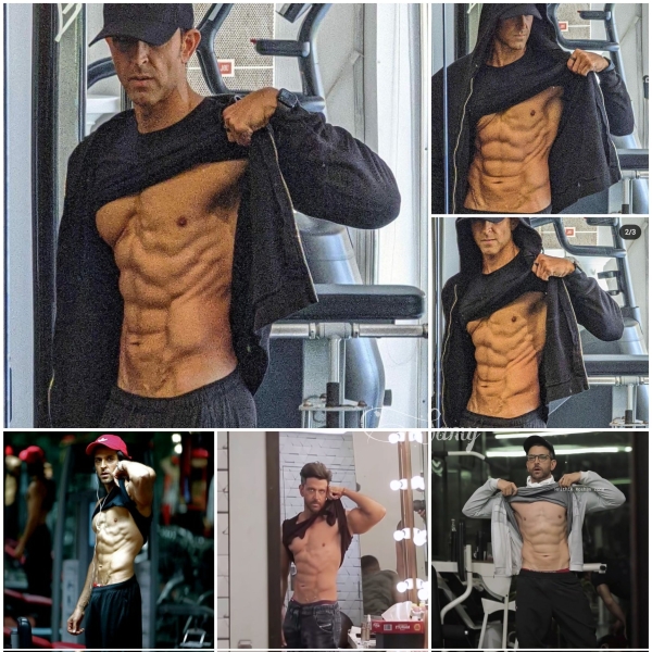 Hrithik Roshan Flaunts His Eight-Pack Abs At The Age of 48; Pics Goes Viral