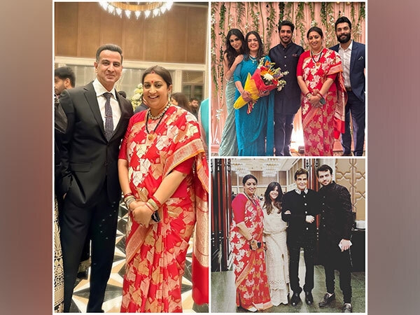 Smriti Irani Daughter Shanelle & Arjun Wedding Reception; See Photos