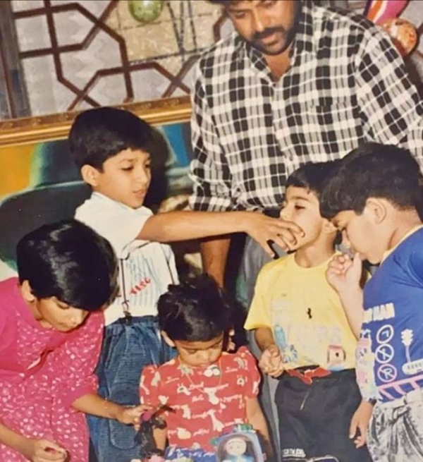 Ram Charan Teja Childhood Photos