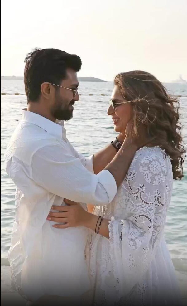 RRR star Ram Charan and wife Upasana Konidela celebrate baby shower in ...