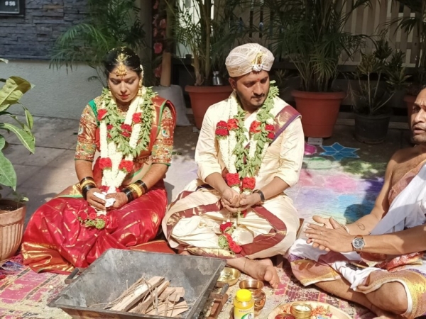 Director AP Arjun Ties The Knot To Annapoorna: See Photos