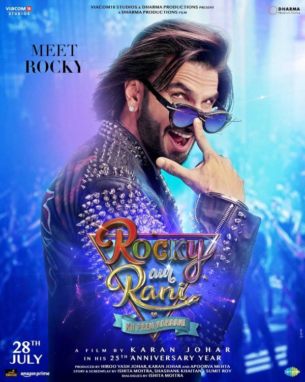 ‘Rocky aur Rani Ki Prem Kahani’ first look poster out, Ranveer sports a ...