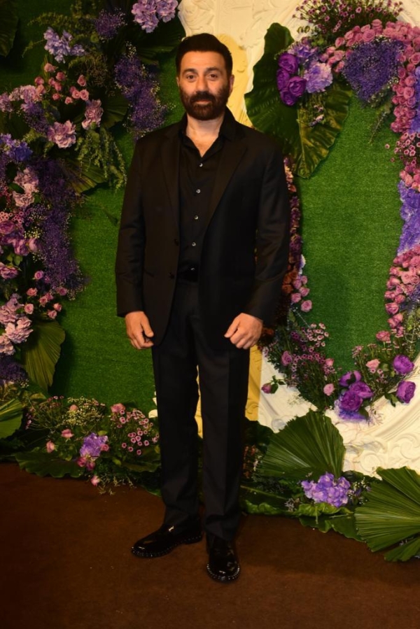 The Deol Family welcomed industry friends at Karan Deol and Drisha ...