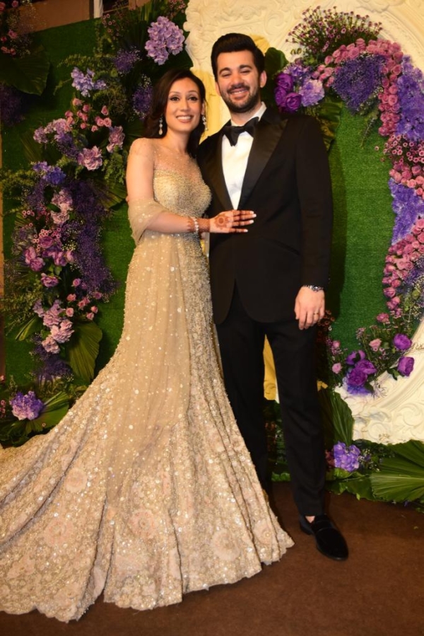 The Deol Family welcomed industry friends at Karan Deol and Drisha ...