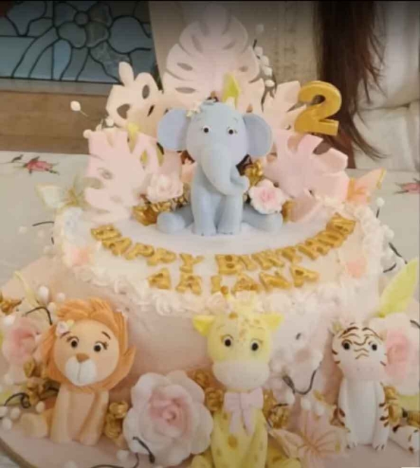 Actress Sayyeshaa & Arya Celebrate Daughter Ariana’s 2nd Birthday With ...