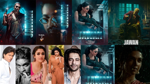 Jawan: Nayanthara as ‘Thunder’, Vijay Sethupathi as ‘Dealer of Death’, Shah Rukh Khan Unveils ...