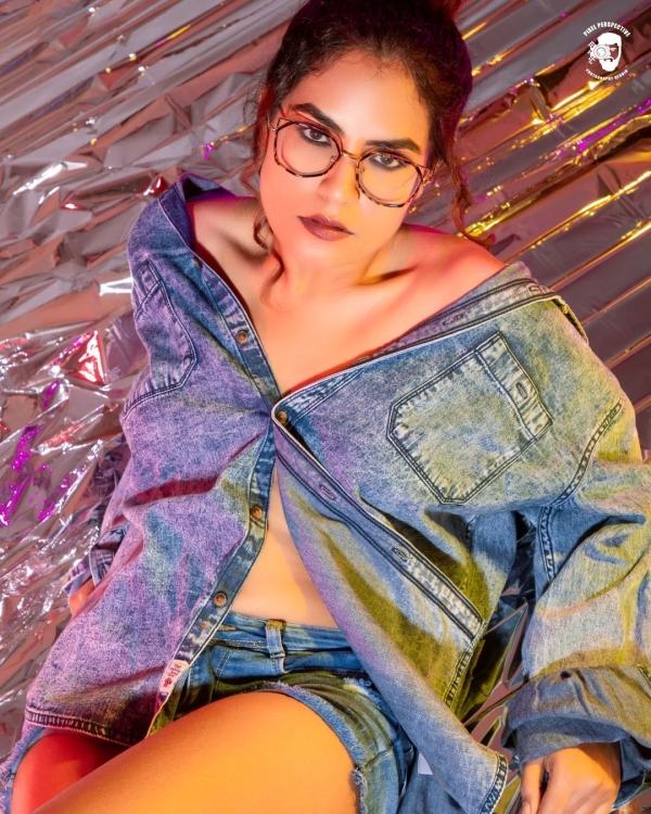 Roopa Rayappa Embraces a Bold and Fearless New Persona, Goes Braless for a photoshoot