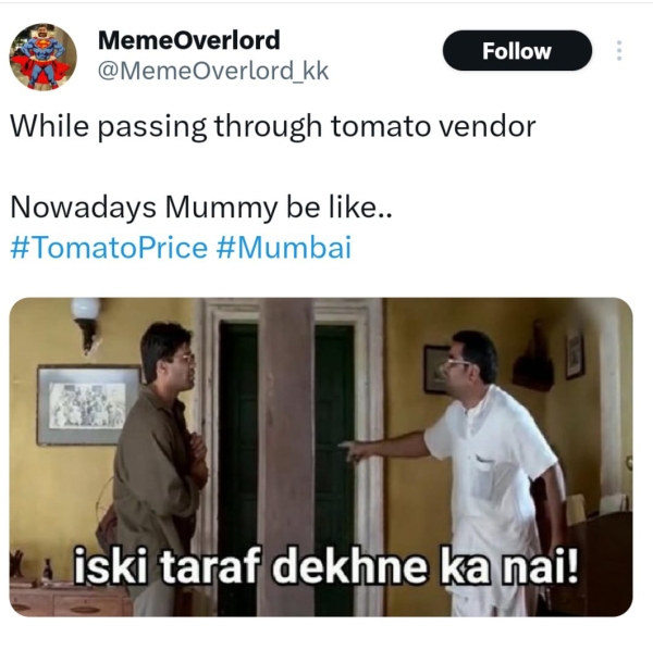 Twitter Abuzz with Hilarious Memes as Tomato Prices Reach Sky-high Levels