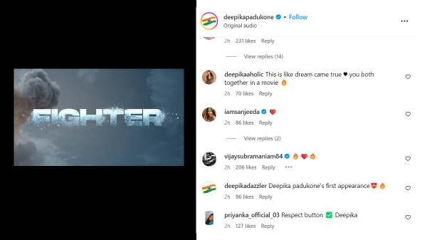 Fighter Motion Poster: Hrithik Roshan and Deepika Padukone Starrer ...