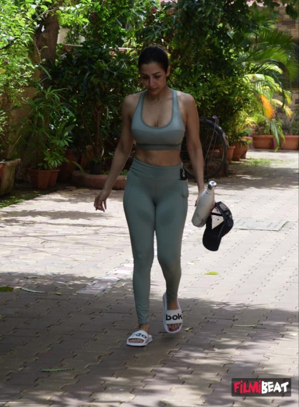 Malaika Arora Spotted Leaving Diva Yoga After a Steamy Yoga Session